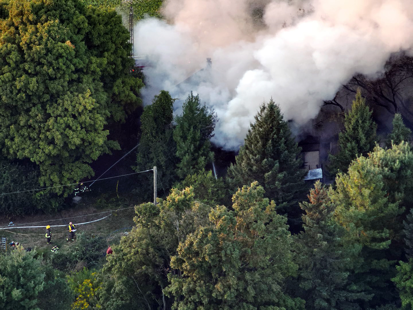 Probe ongoing into abandoned farmhouse fire in Port Hope
