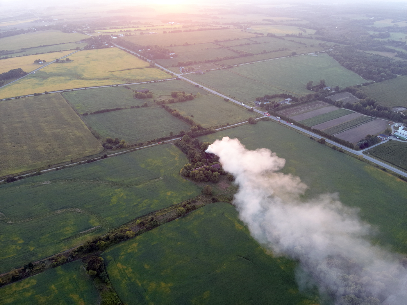 Probe ongoing into abandoned farmhouse fire in Port Hope