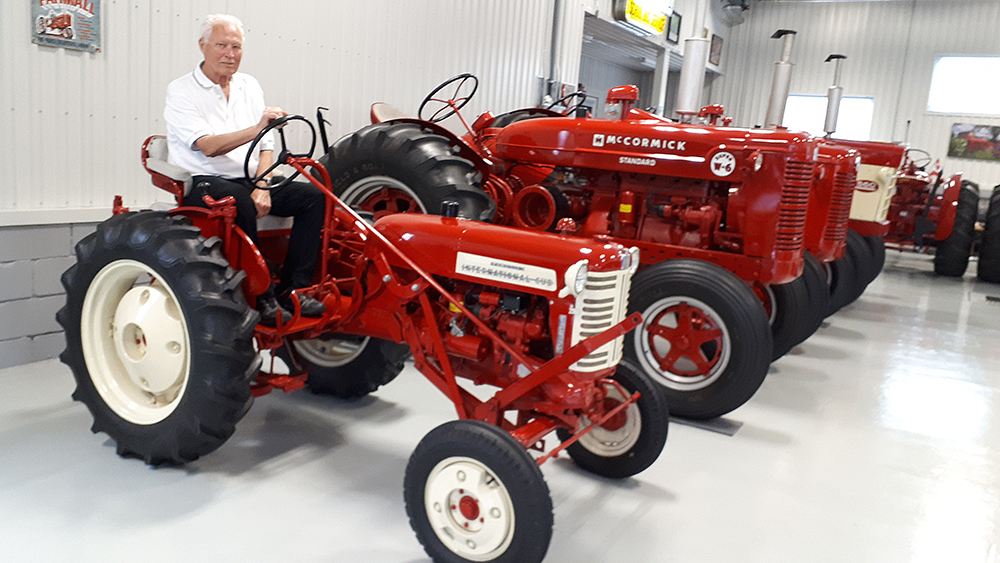 See Allan Bolton’s restored antique tractors at Doors Open Peterborough